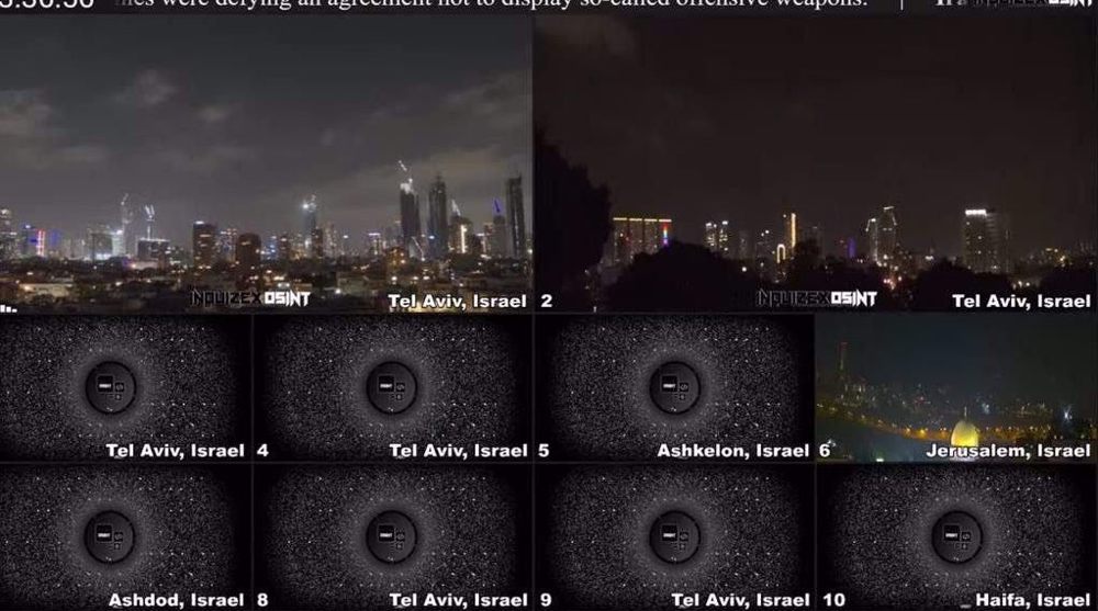 Blackout in Israel as Iran Intensifies Missile Strikes Under Operation ...