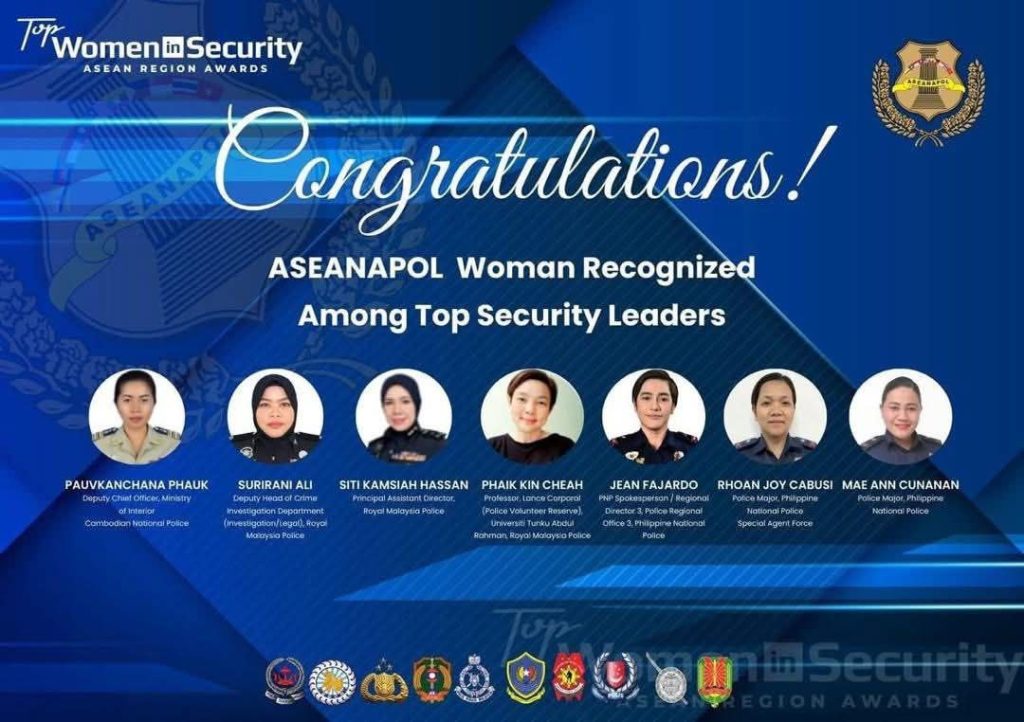 ASEANAPOL Women Honored as Top Security Leaders in ASEAN – Voice Of ...