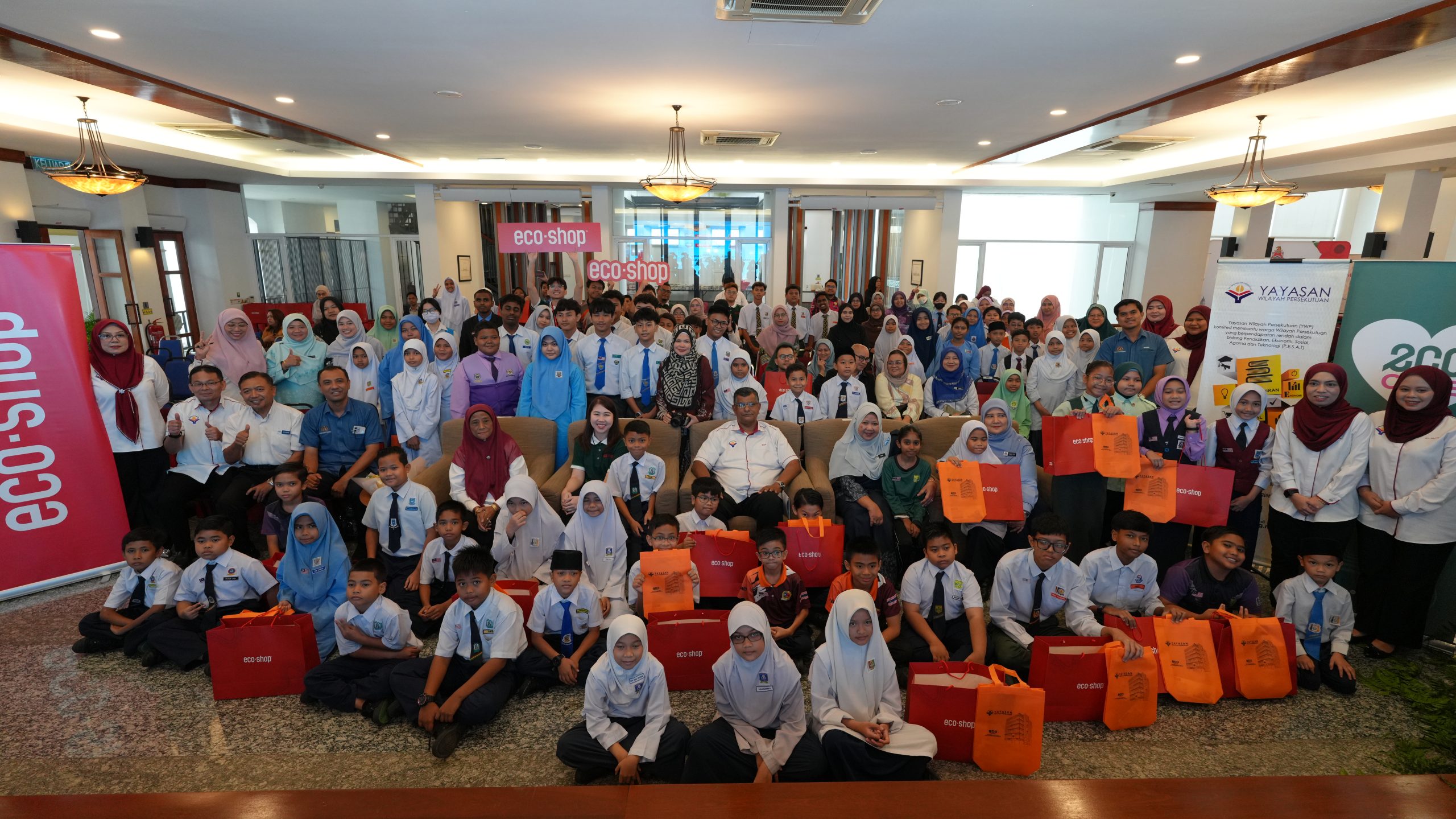 YWP, Eco-Shop Deliver RM120,000 Back-to-School Aid to 600 ...
